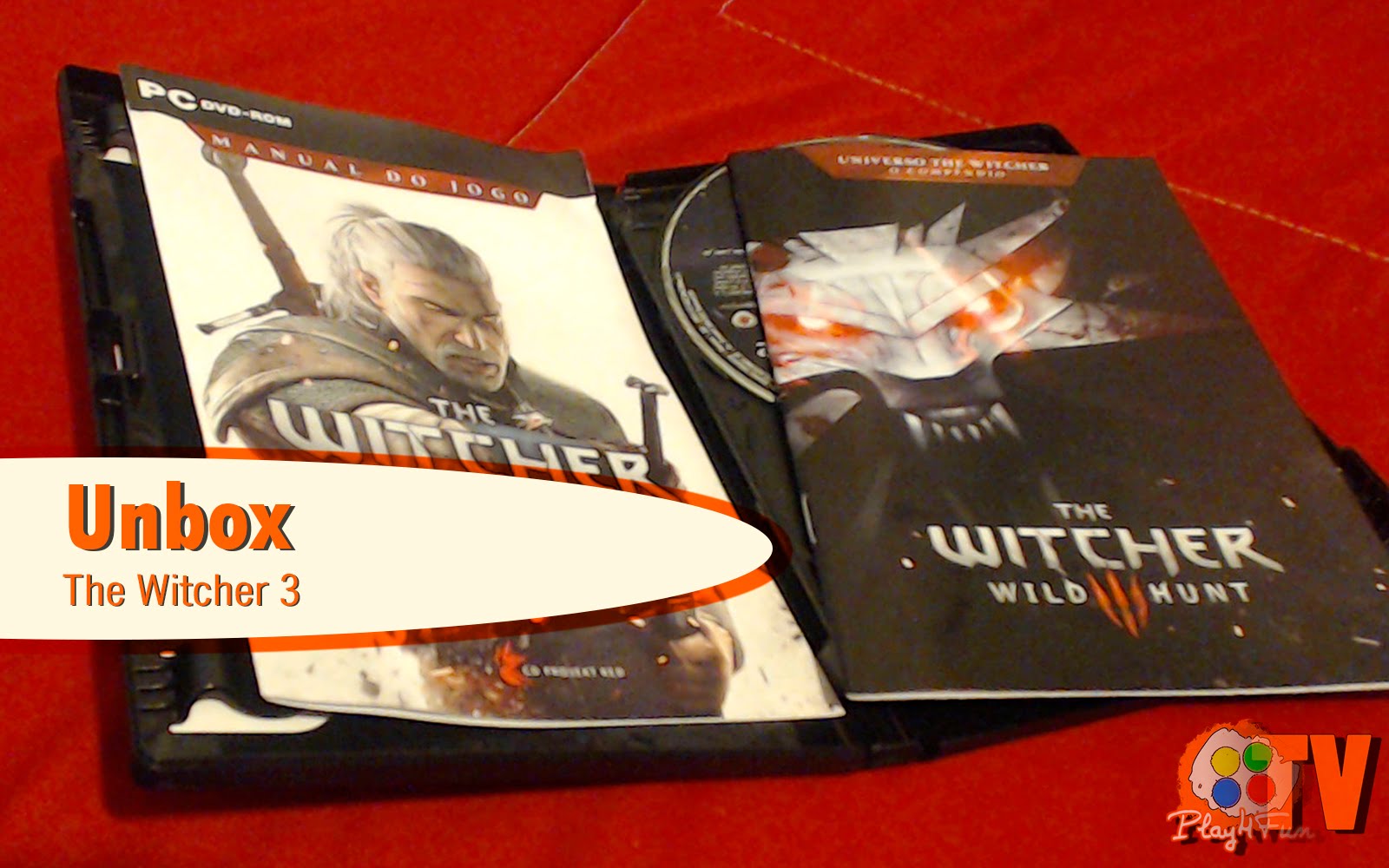 The Witcher 3 - Unboxing - VIVAOPLAY