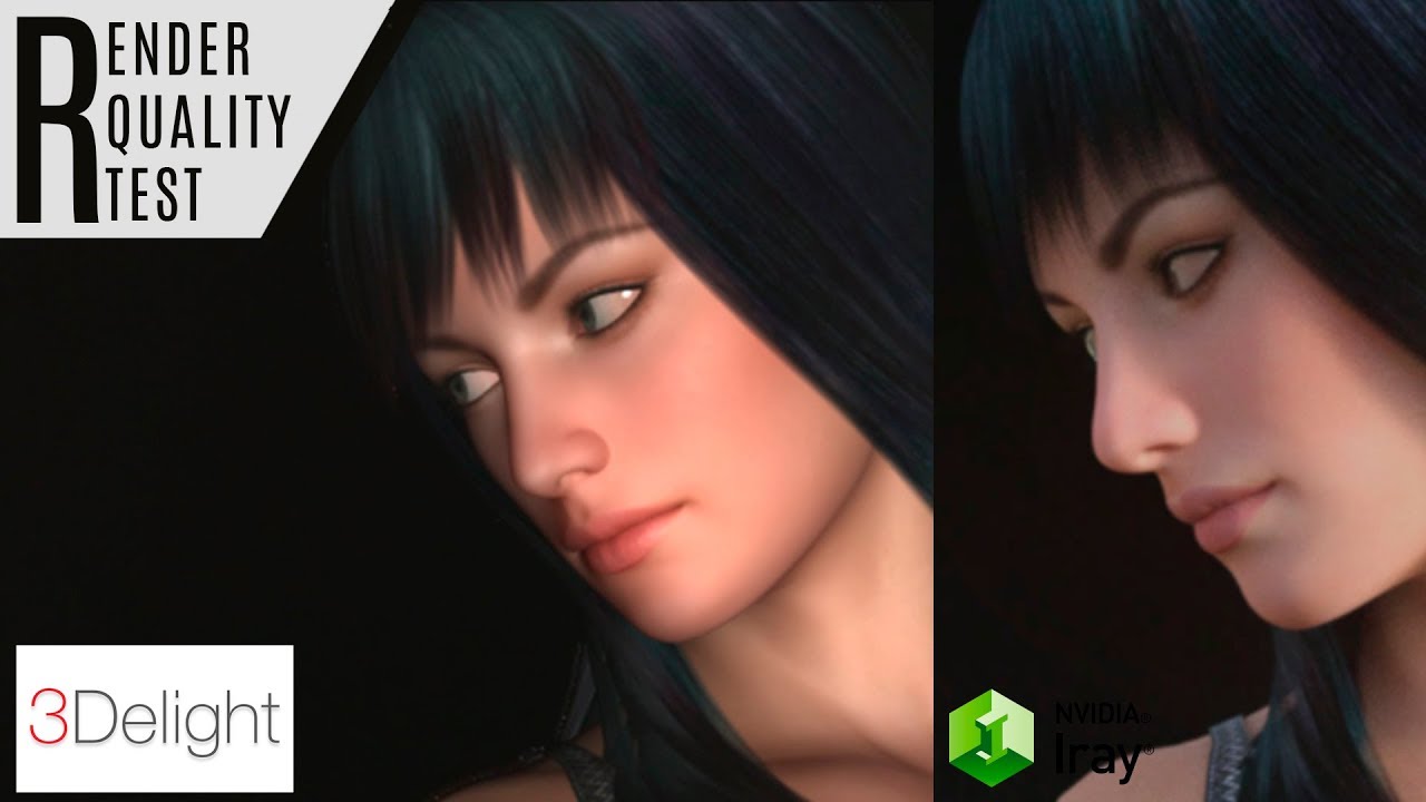 3DLight vs Nvidia Iray (RENDER TEST) - VIVAOPLAY